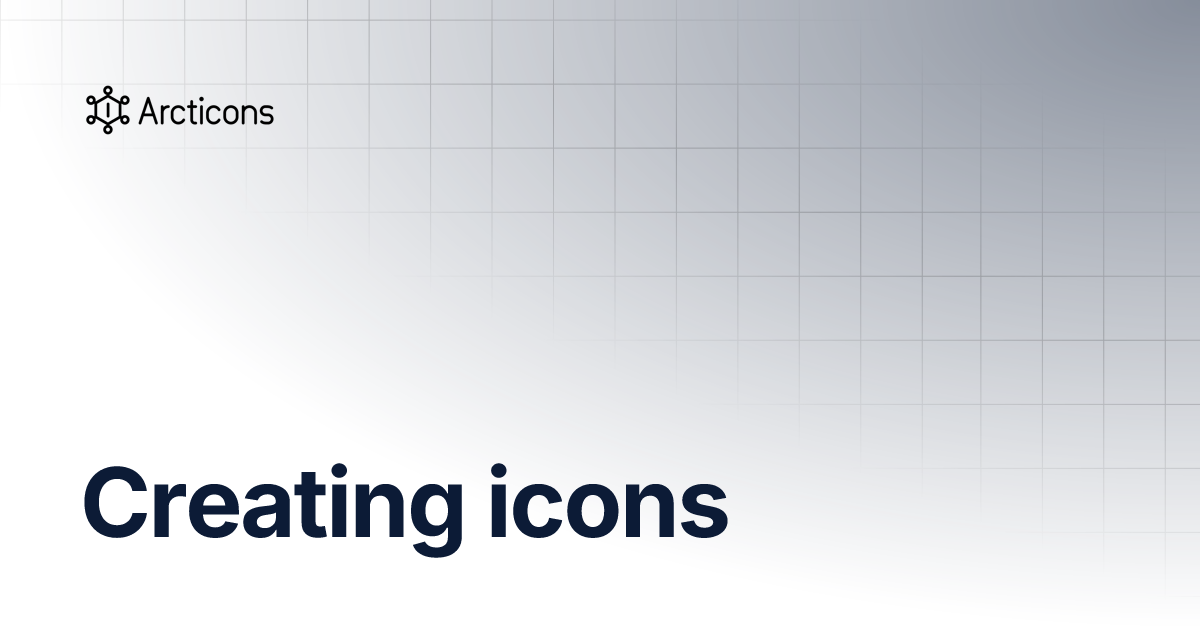 Creating icons | Arcticons